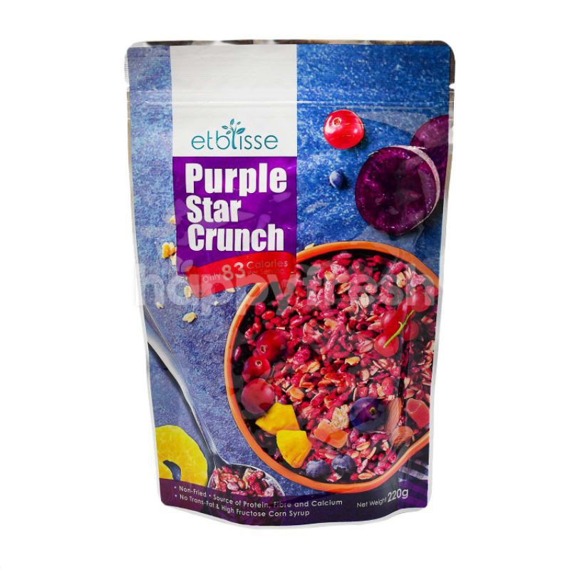Etblisse Purple Star Crunch (HALAL) | Shopee Malaysia