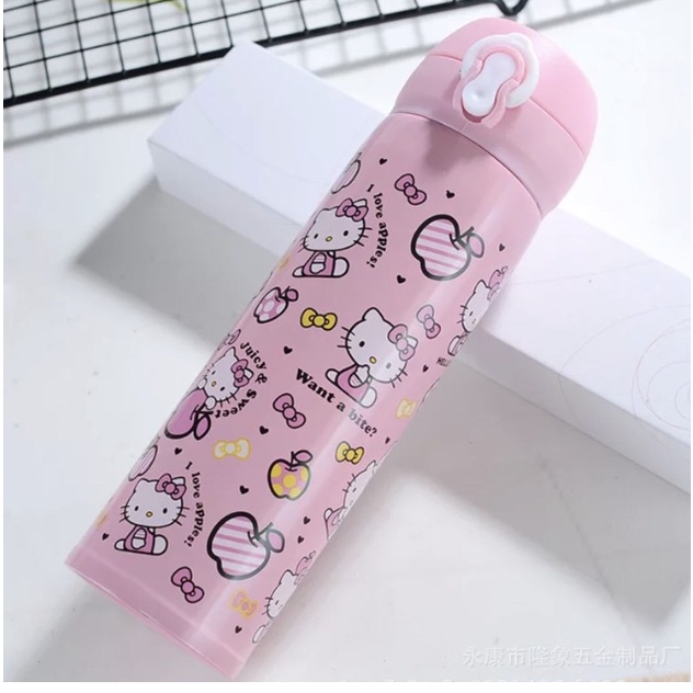 Flask Termos Hello Kitty Keluli Tahan Karat Hello Kitty Thermos Flask ...
