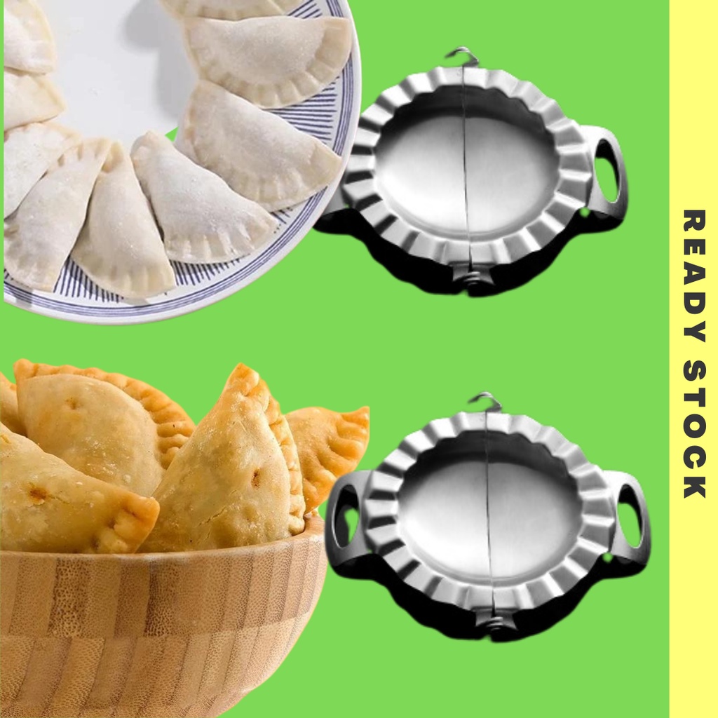 Acuan Karipap Dumpling Moulds Stainless Steel Currypuff Pie Pastry ...