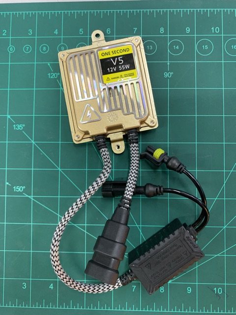 Car headlights 55W HID Slim Ballast V5 one second start for H1 H3 H4 H6 H7 H8 H9 H11 Lamp Bulb ...