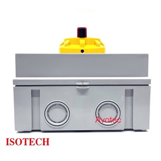 ISOTECH KTM Series 3Poles Isolator (OFF/ON) with PVC Enclosure [W175 X ...