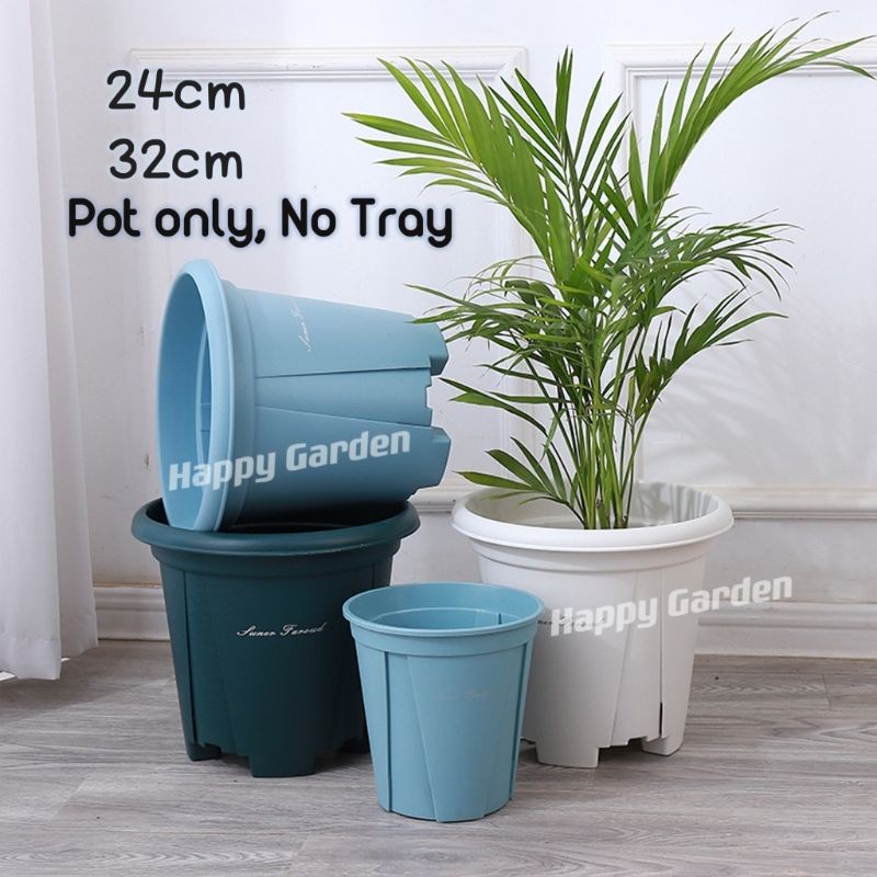 24cm/32cm Big Plastic Plant Pot High Quality Slit Pot Root Controlled ...