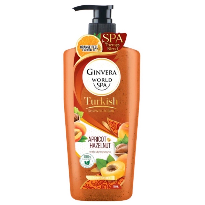 Ginvera World Spa Turkish Shower Scrub Lavender/SeaSalt/Rose ...