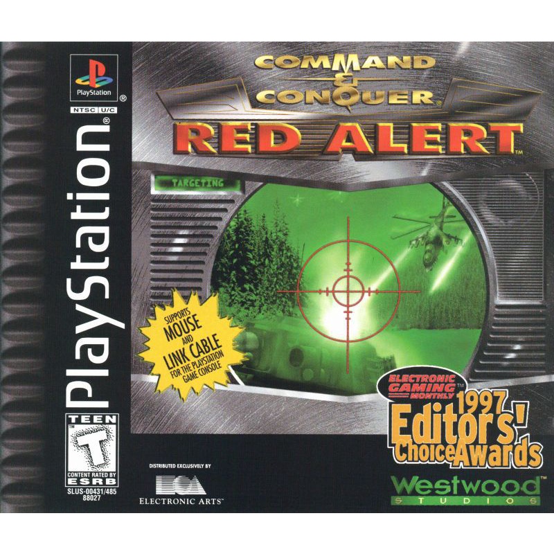 PS1 Game Command & Conquer Red Alert (2 Disc) | Shopee Malaysia