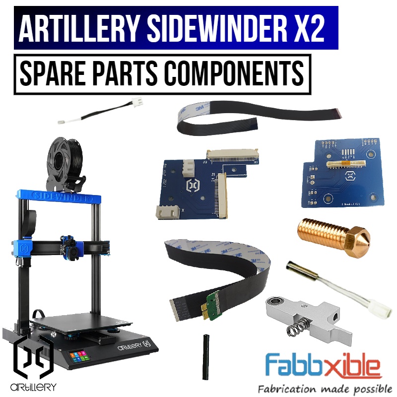 Artillery Sidewinder X2 Spare Part Components | Shopee Malaysia