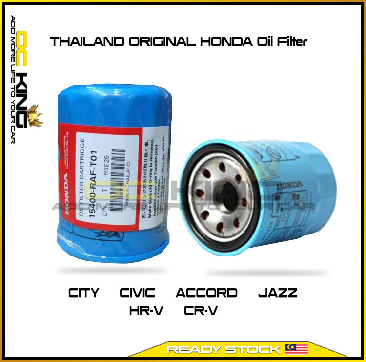 Thailand Original Honda Oil Filter 15400-RAF-T01 For Honda City Civic ...