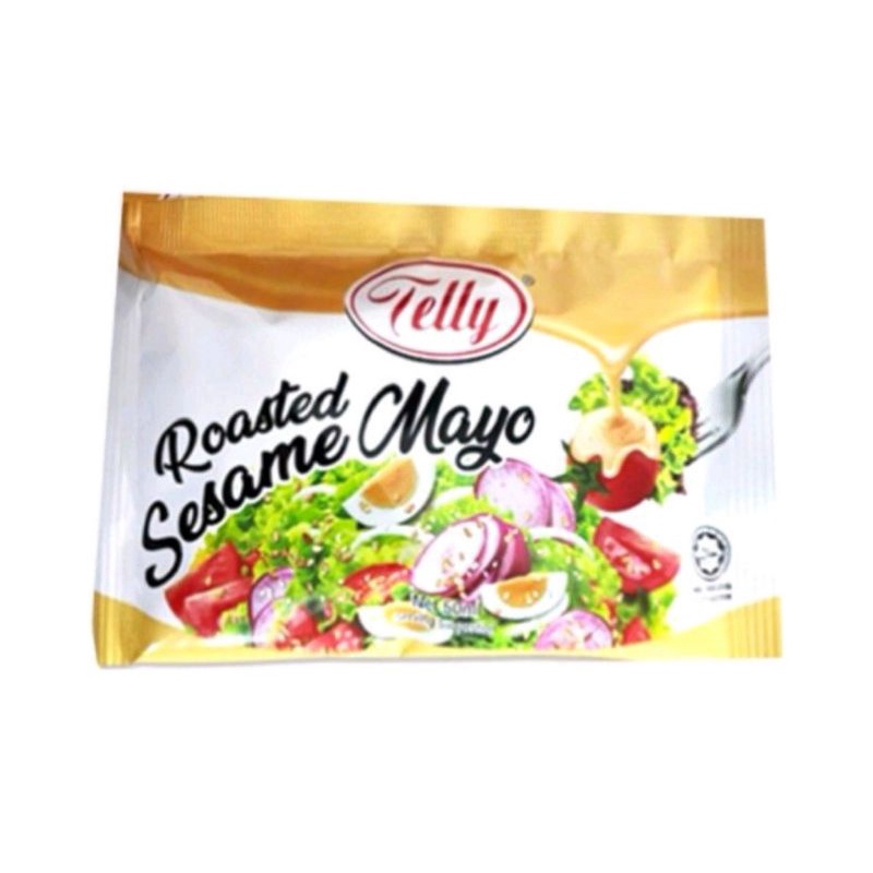 Telly All Purpose Roasted Sesame Mayonnaise 50ml | Shopee Malaysia