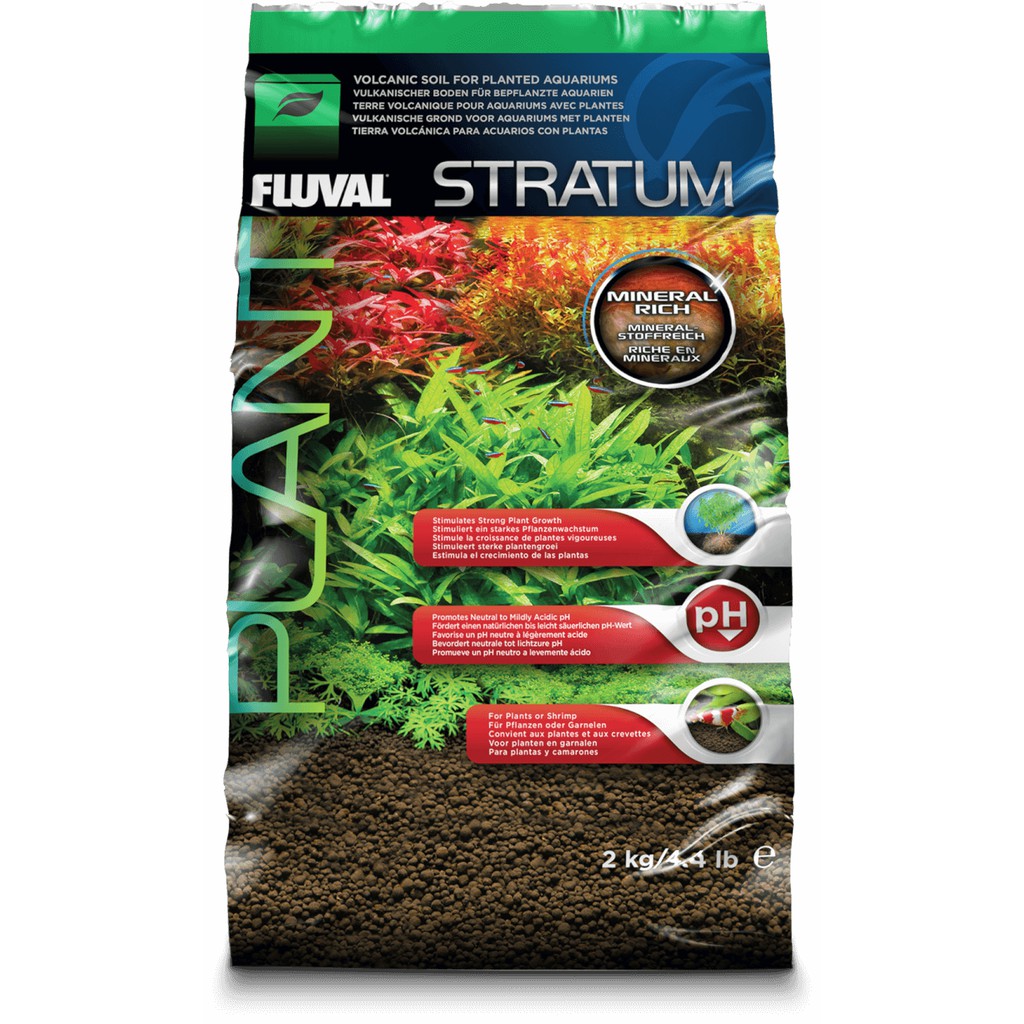 FLUVAL SUBSTRATES PLANT & SHRIMP STRATUM AQUATIC SOIL ORIGNAL (REPACK ...