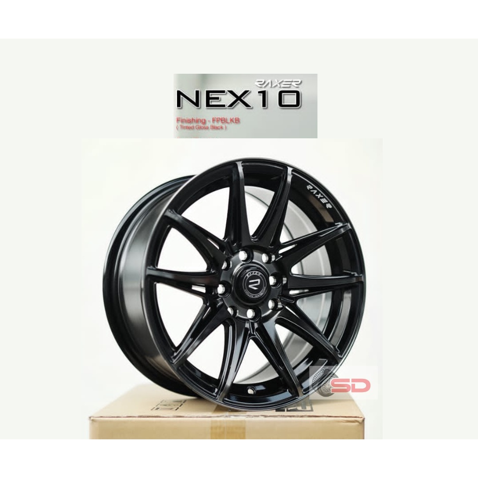 Raxer NEX10 15x7.0JJ | Shopee Malaysia