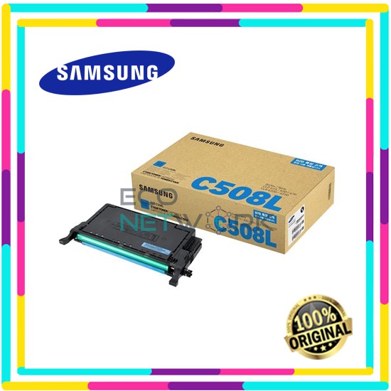 SAMSUNG ORIGINAL CLT- C508L HIGH YIELD CYAN TONER CARTRIDGE -4000 PAGES (SU058A) | Shopee Malaysia