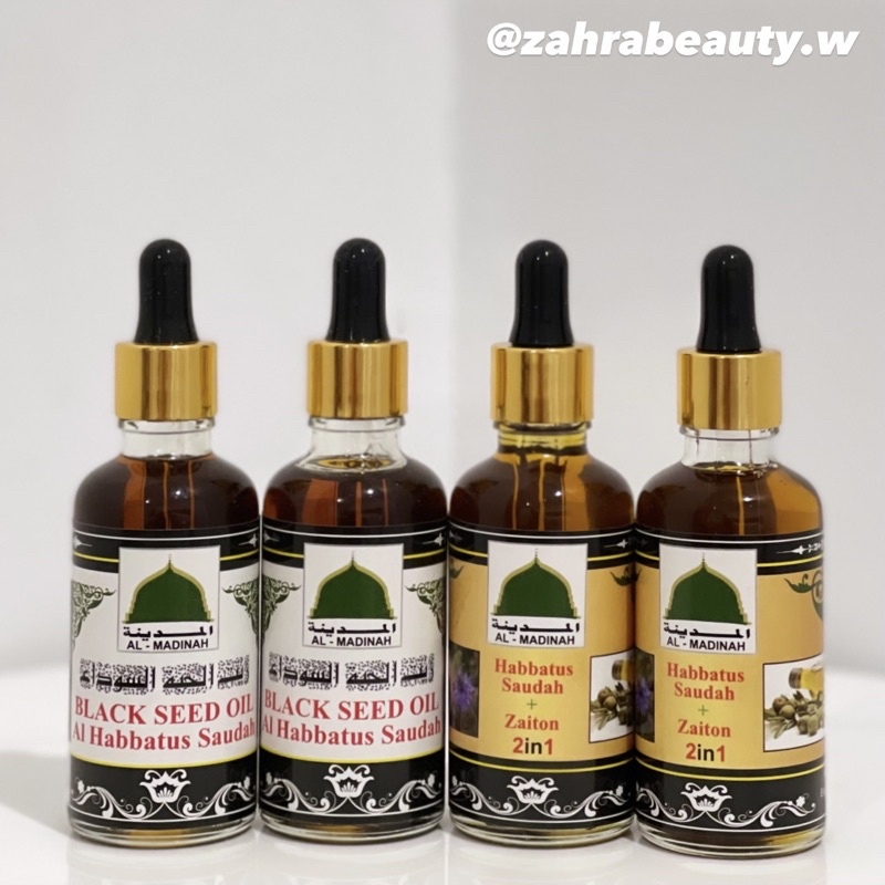 AL MADINAH HABBATUS SAUDA OIL / 2 IN 1 ORIGINAL 💯 | Shopee Malaysia