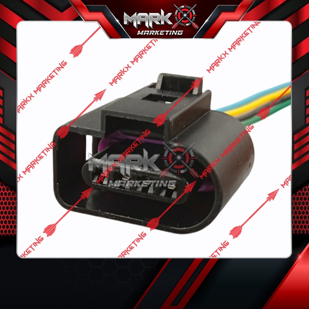 4 Pin Volkswagen Jetta MAP Sensor (1J0973704) Socket Connector Made in ...