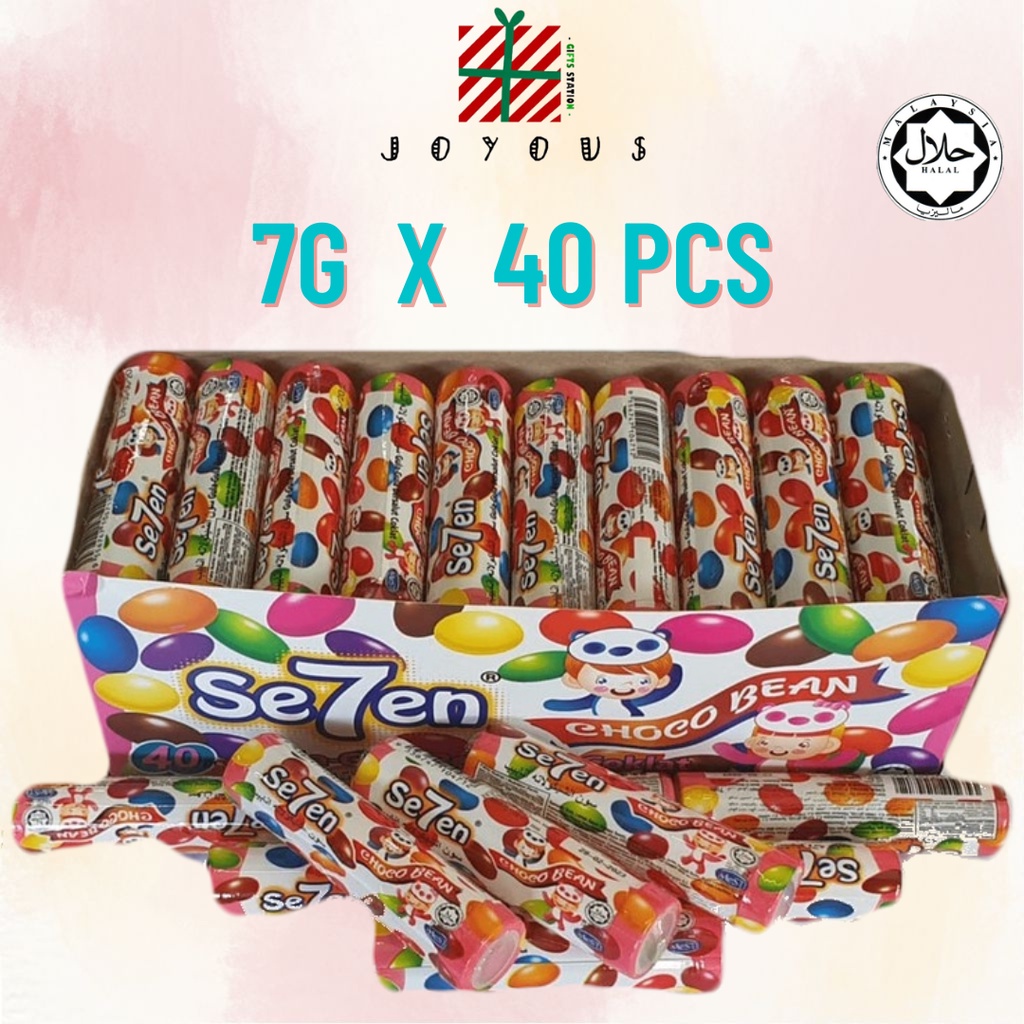 40pcs Se7en Choco Bean Candy | Shopee Malaysia