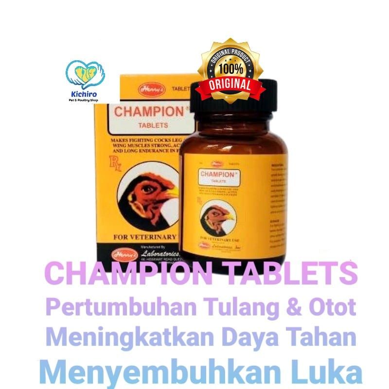 Champion contains 100 Philippines Imported Multivitamin Tablets for ...