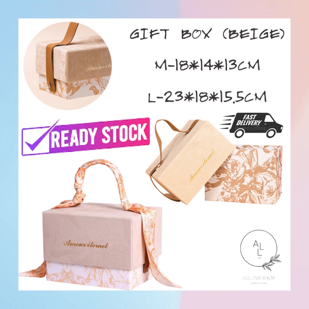 ALL INS SHOP-PREMUIM FLANNEL GIFT BOX DOORGIFT HANTARAN BOX KOTAK MURAH ...