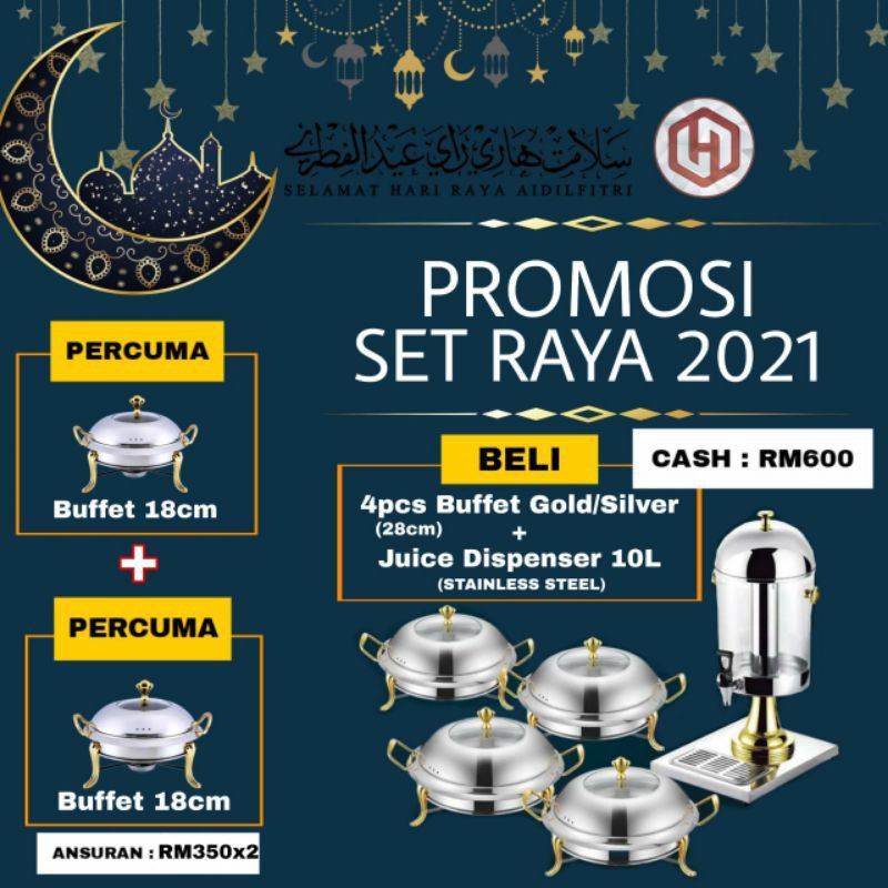 READY STOCK SET BUFFET RAYA Ketam 7IN1/ STAINLESS STEEL/ VIRAL/ HIGH ...