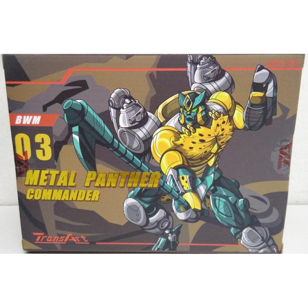 Transmetal Cheetor by TransArt ( Beast wars transformers toys boys ...