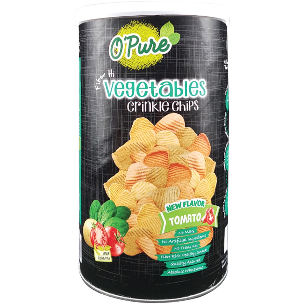 O'Pure Snack Chips Original 80g (Vegetables Crinkle) | Shopee Malaysia