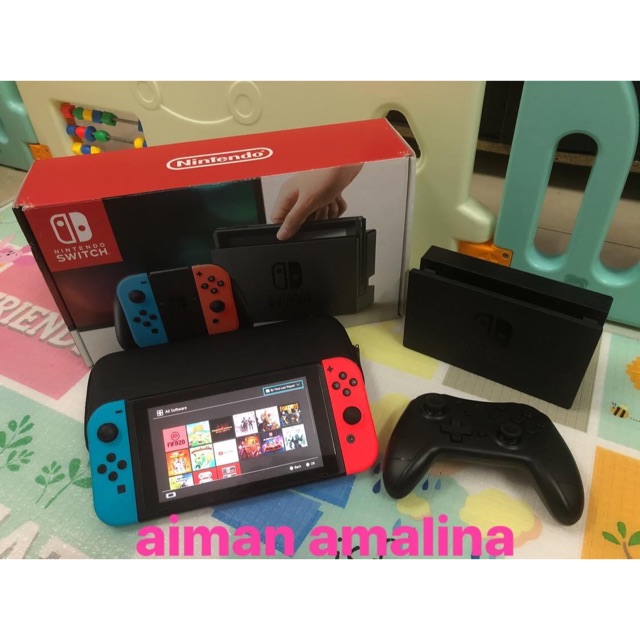 NINTENDO SWITCH NEON V1 | Shopee Malaysia