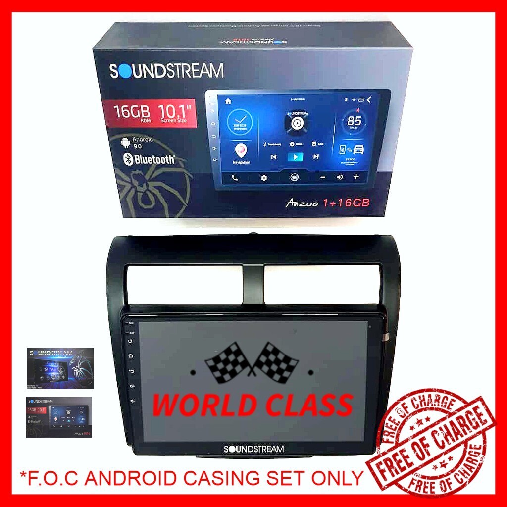 PERODUA MYVI LAGI BEST 2012-2014 SOUNDSTREAM ANDROID IPS PLAYER 10 INCH ...