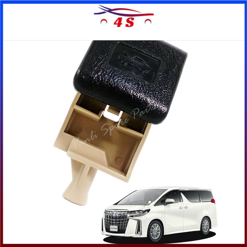 Toyota Genuine Lever Bonnet Cover for Vellfire, Alphard, Hiace Van ...