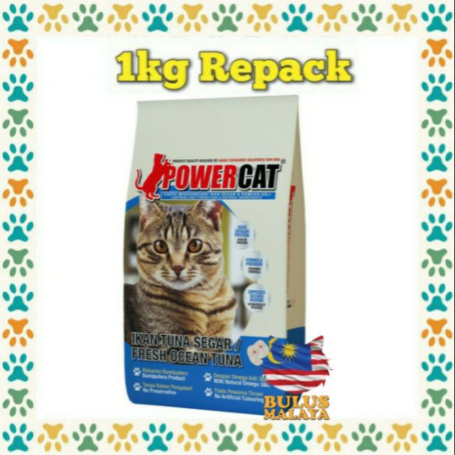 🍎 1kg Repack Powercat Tuna Cat Food 🍎 | Shopee Malaysia