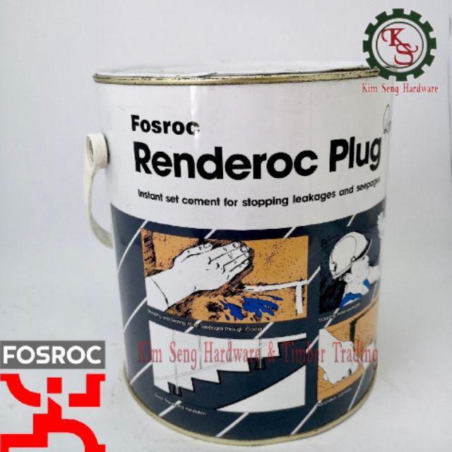 FOSROC RENDEROC PLUG 4.5KG | Shopee Malaysia