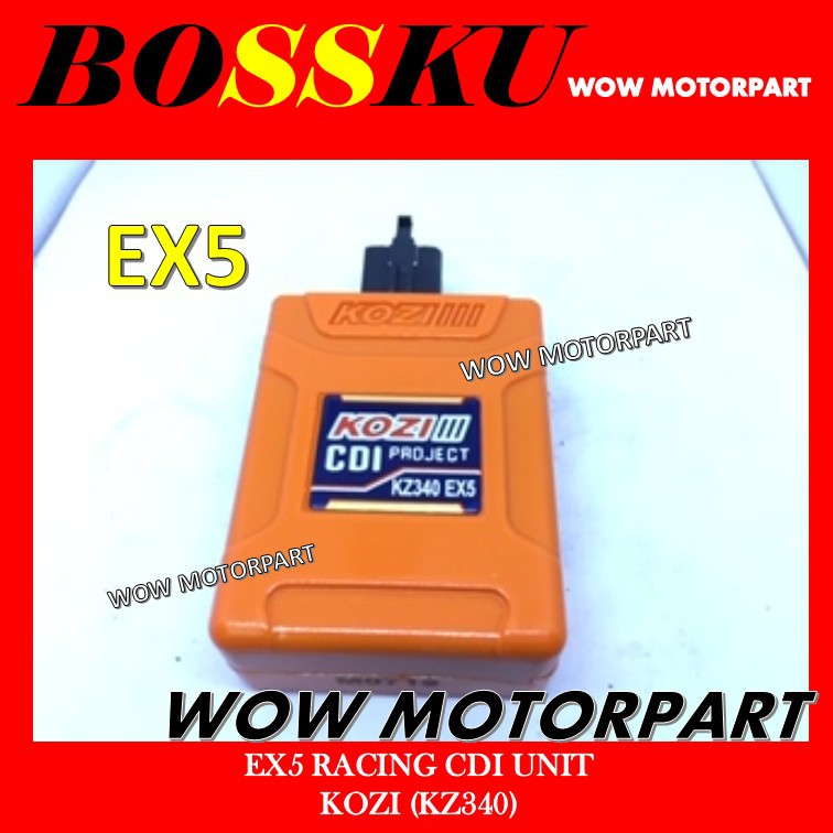 EX5 RACING CDI UNIT KOZI KZ340 EX5 DREAM WAVE100 CDI RACING KOZI EX5 CDI UNIT RACING DREAM CDI ...