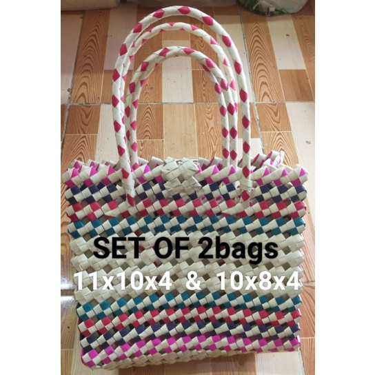 (2 SETS) BURI BAG BAYONG W/ MINI HOLES DESIGN | Shopee Malaysia