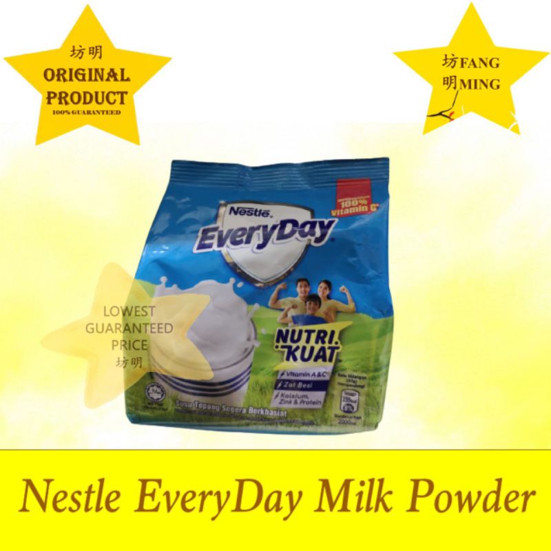 Nestle Everyday Milk Powder 300g Exp 6/2023 | Shopee Malaysia