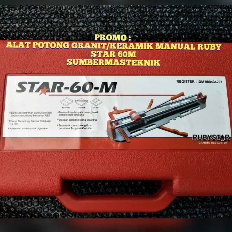 Ruby star 60m manual granite cutter 60cm long ruby star 60m manual ...