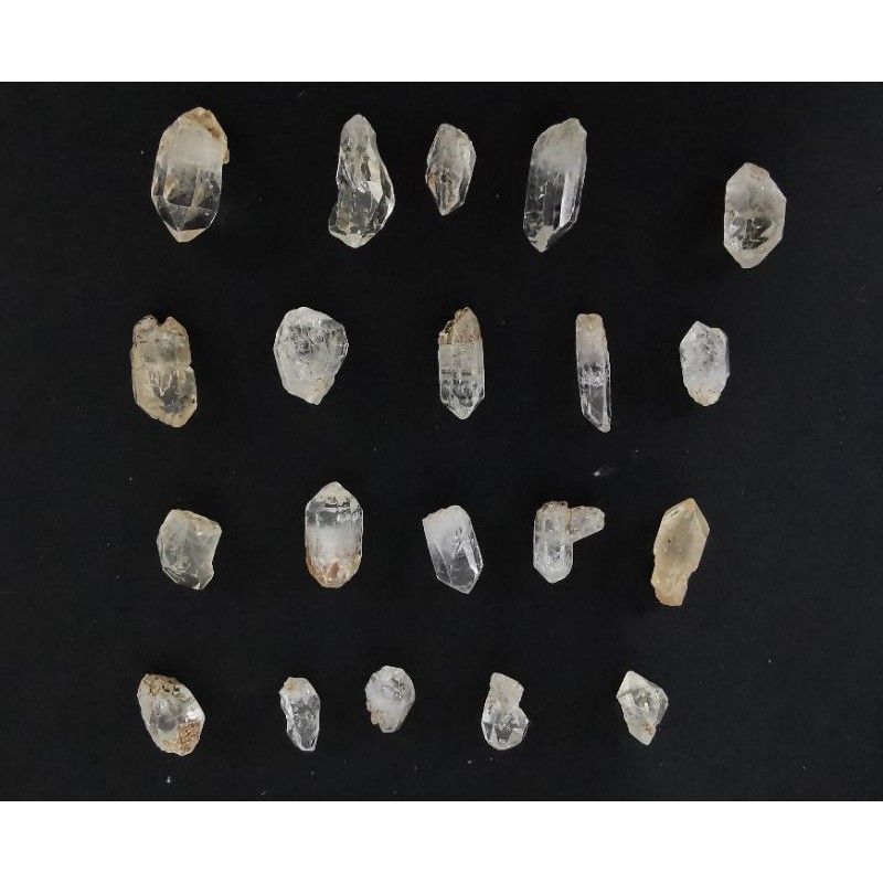 [CRYSTAL] Herkimer Diamond/ Super 7 Herkimer 超七闪灵钻 with hole | Shopee ...