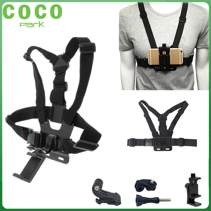 Mobile Phone Chest Strap Universal Chest Strap Mount Adjustable Strap ...
