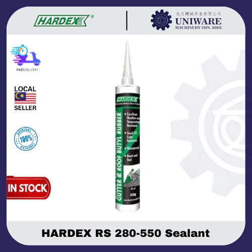🔥100% ORIGINAL🔥 HARDEX RS280-550 Awning, Gutter & Roof Butyl Rubber ...