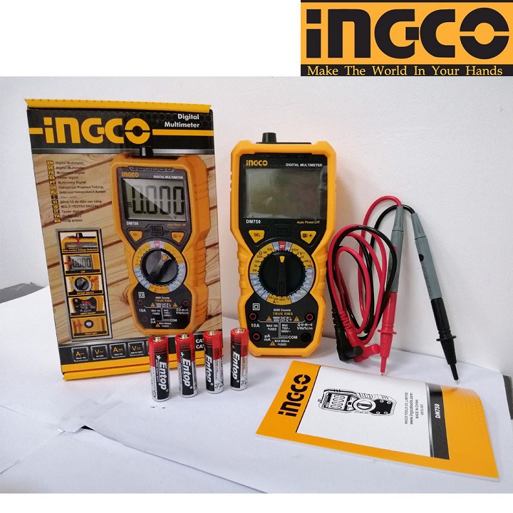 [DM750] Ingco Multimeter | Shopee Malaysia