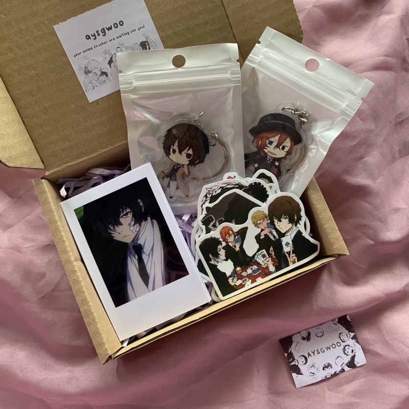 Anime Bungou Stray Dogs Osamu Dazai Nakahara Chuuya Edogawa Ranpo BSD ...