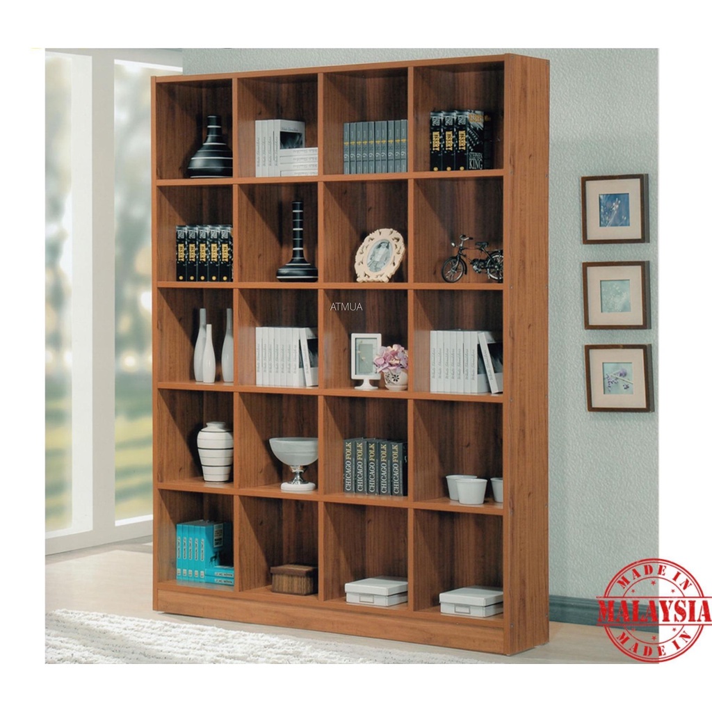Brightening Star CHAMP 5 LAYER BOOKCASE BOOKSHELF BOOK RACK MDF BOARD ...