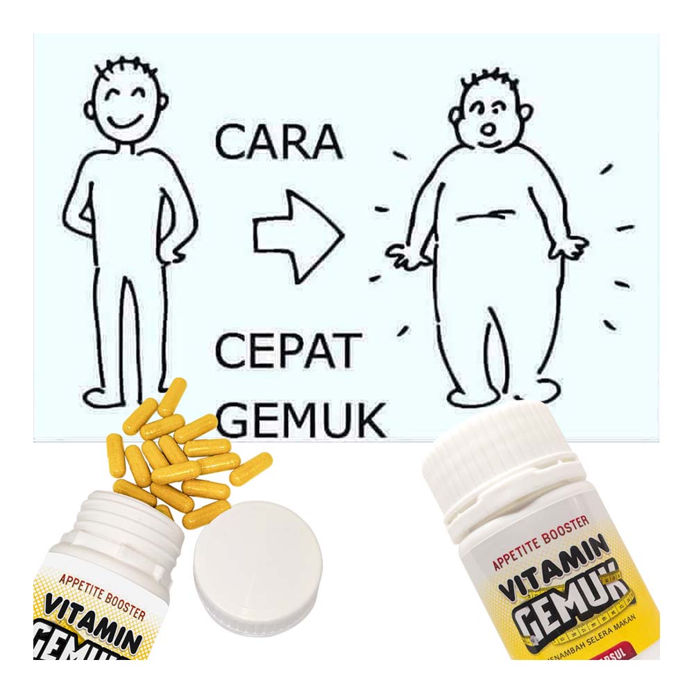 [100% Original] Ubat Gemok Ubat Gemuk Pil Gemuk Badan Weight Gain ...