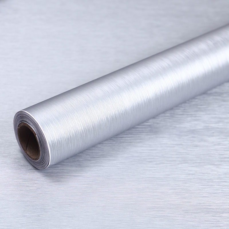 Refrigerator Stickers Full Refurbishment Self-Adhesive Stainless Steel ...