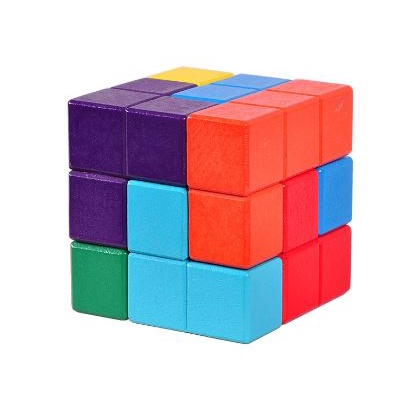 Classical wooden Luban lock Pandora's box Kongming lock children's ...