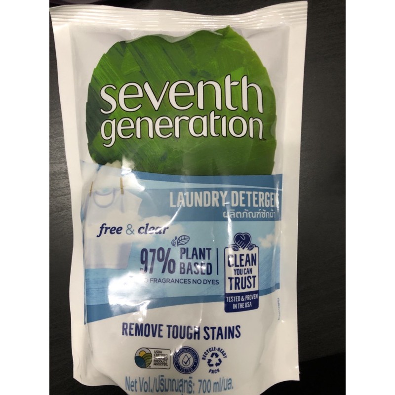unilever seventh generation laundry detergent 700ml | Shopee Malaysia