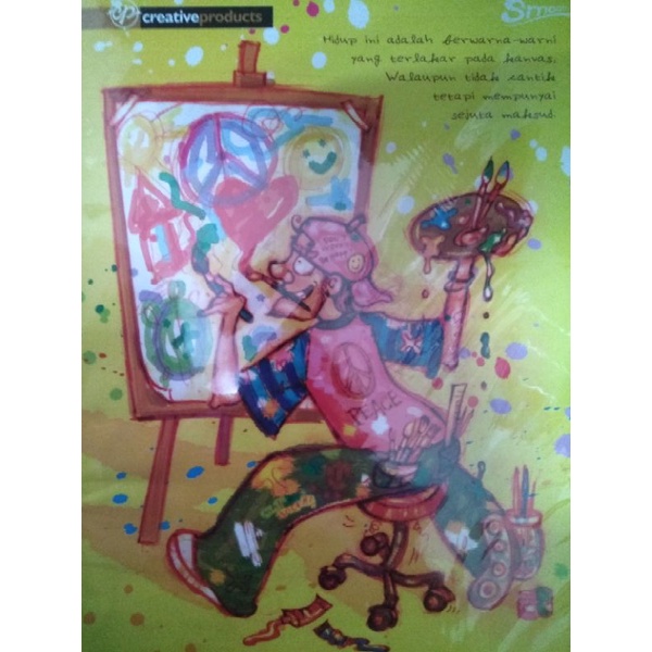 A4 Exam Sheets with Cover/ Notebook / Notepad Limited edition (Artist ...
