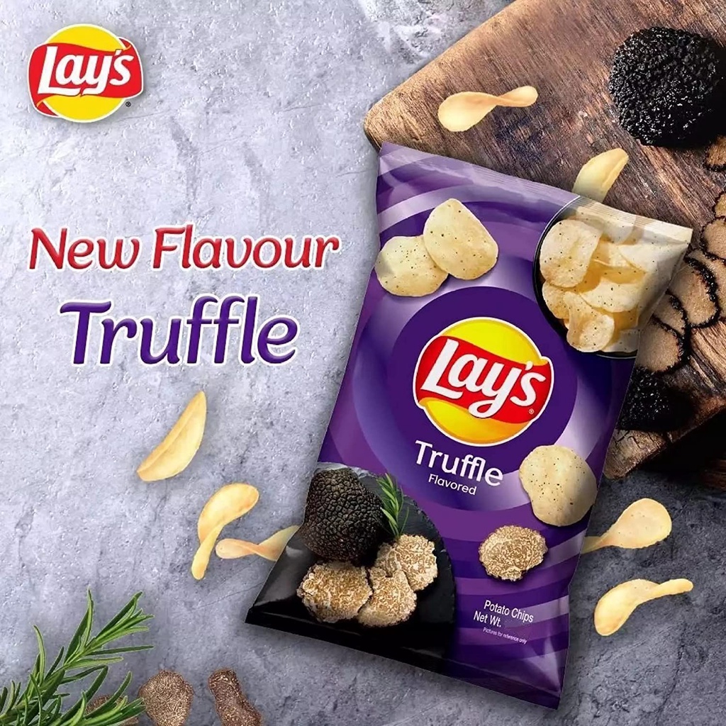 Lay's Flat Potato Chips Truffle 67g | Shopee Malaysia