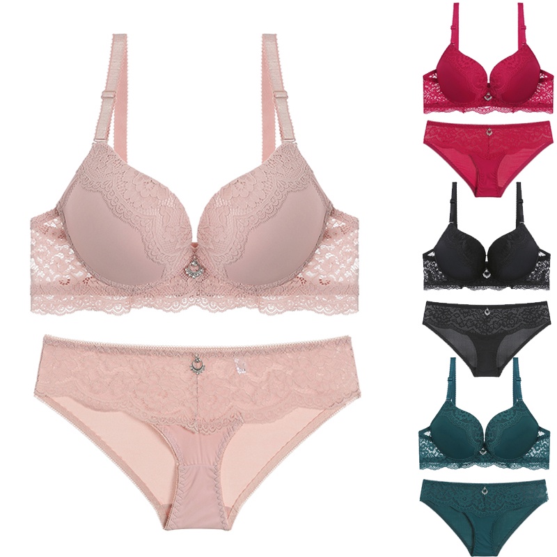 New Arrived 2022 Push Up Bra set Solid B C Cup lingerie for women Sexy ... New Arrived 2022 Push Up Bra set Solid B C Cup lingerie for women Sexy ...