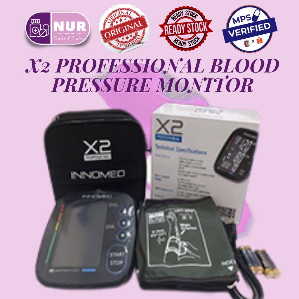 INNOMED X2 PROFESSIONAL BLOOD PRESSURE MONITOR (BIG CUFF) | Shopee Malaysia