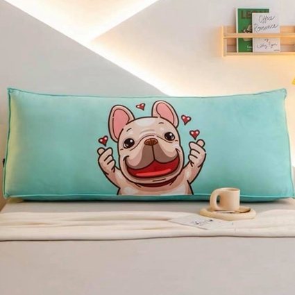 Cute Cartoon Bedroom Sleeping Cushion Triangle Backrest Cute Hugging ...