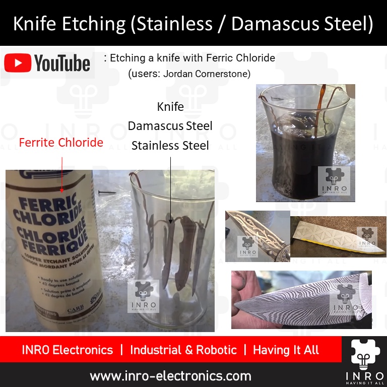 Ferric Chloride Etching Chemical, Warangan Keris Ferrite Chloride Acid ...