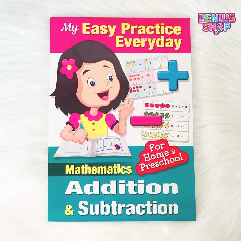 MY EASY PRACTICE EVERYDAY MATH (ADDITION & SUBTRACTION) | Shopee Malaysia