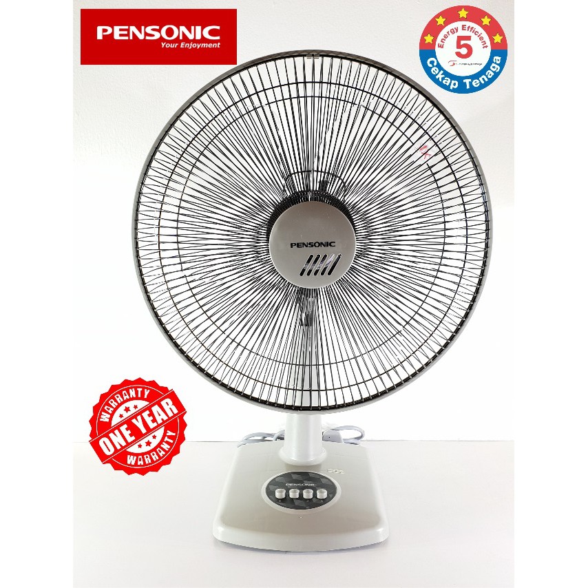 PENSONIC PF-41A 16" TABLE FAN (GREY) | Shopee Malaysia