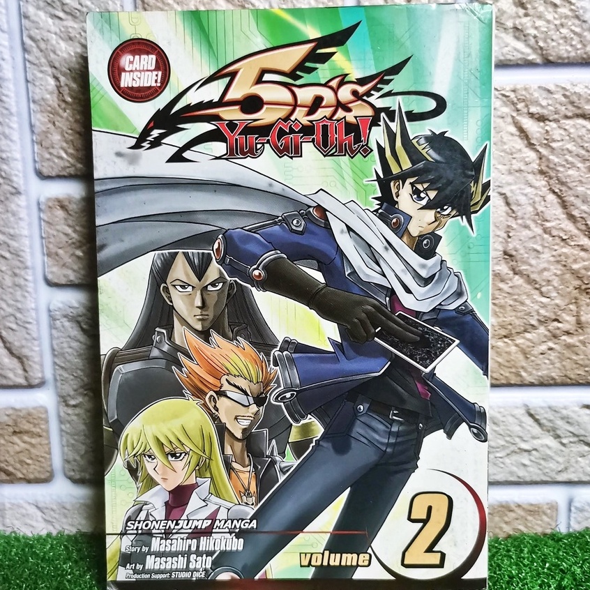 PRELOVED 』Comic "Yu-Gi-Oh 5DS Vol.2" w/ Catapult Warrior Card (Viz MEDIA) by Masashi Sato ...